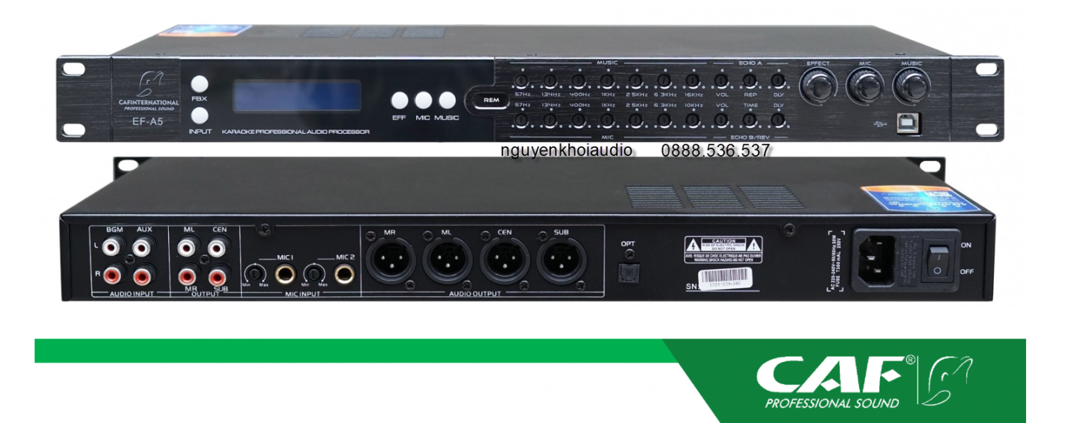 Vang CAF EF-A5 - Nguyễn Khôi Audio
